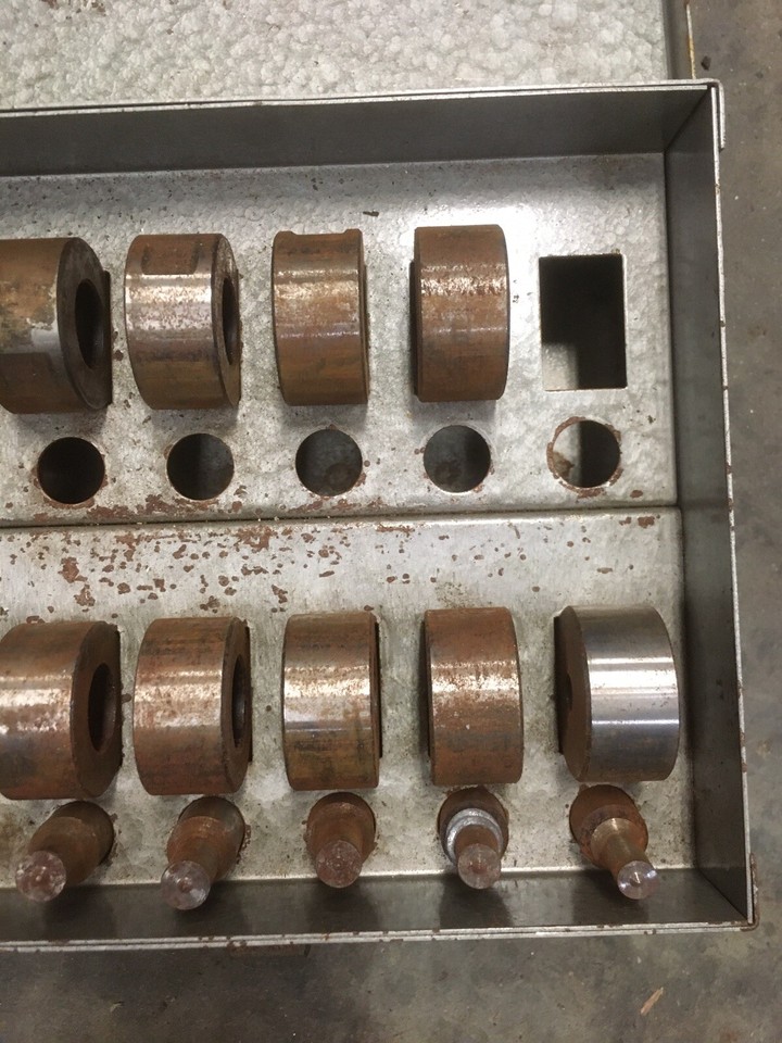 Diacro Punch Pak Set No.1 Bench / Stand Lever Punch & Die Set ...