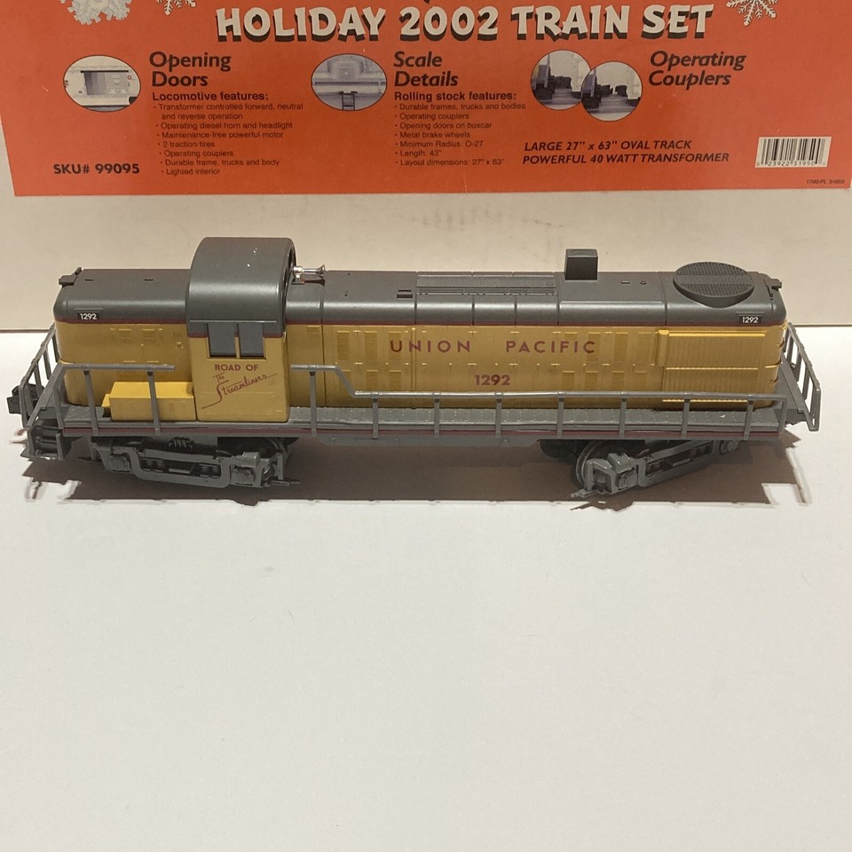 2002 Lionel Train Set - Kraft Nabisco Holiday With Oval Track - Limited ...