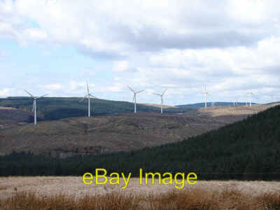 Photo 6x4 Cefn Croes windfarm Bryn Diliw Part of the huge Cefn Croes ...