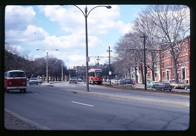 Trolley Slide - Boston MBTA #4031 UTDC CLRV Streetcar 1980 Commonwealth ...