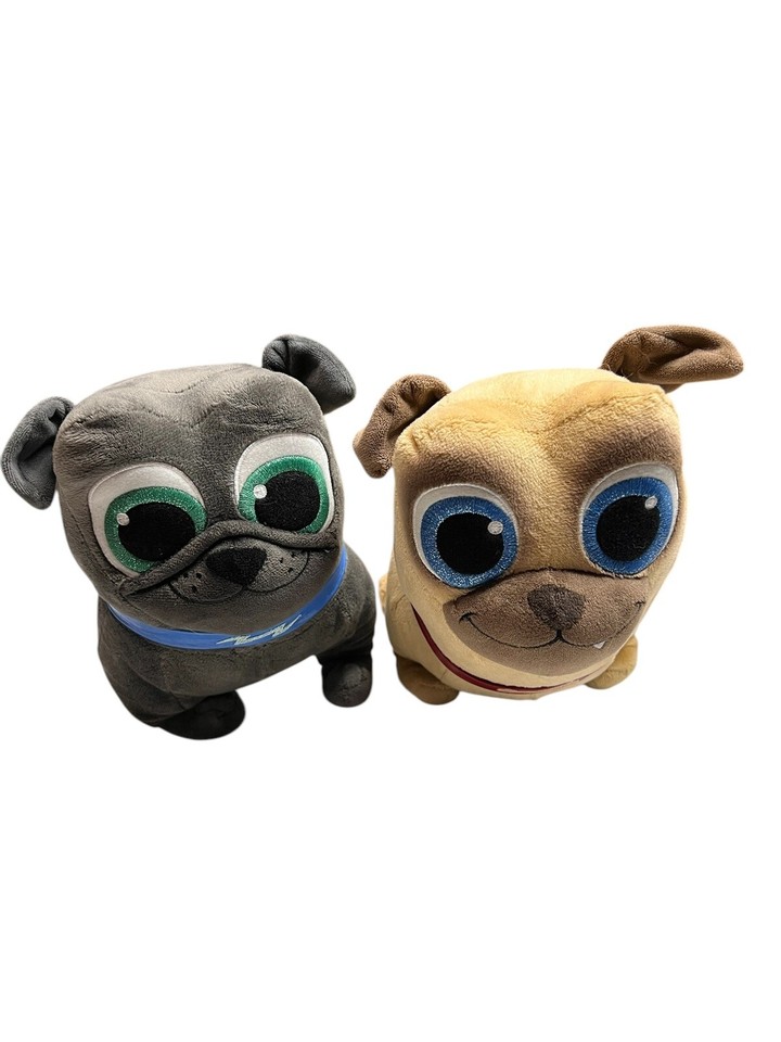 Disney Puppy Dog Pals Bingo & Rolly Pug Official Disney Store Plush ...