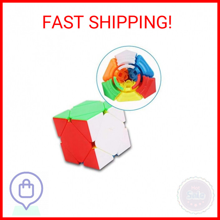 CuberSpeed Skewb Stickerless Magic Cube Skewb Stickerless Speed cube ...