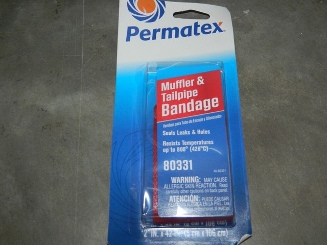 Permatex 80331 Muffler and Tailpipe Bandage 5x106cm for sale online | eBay