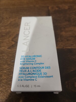 Lancer - 3D Hyaluronic Eye Serum w/ Vitamin C Brightening Complex 5 oz ...