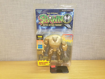 Spawn Gold Tremor figure with Comic Book, new in the box! | eBay