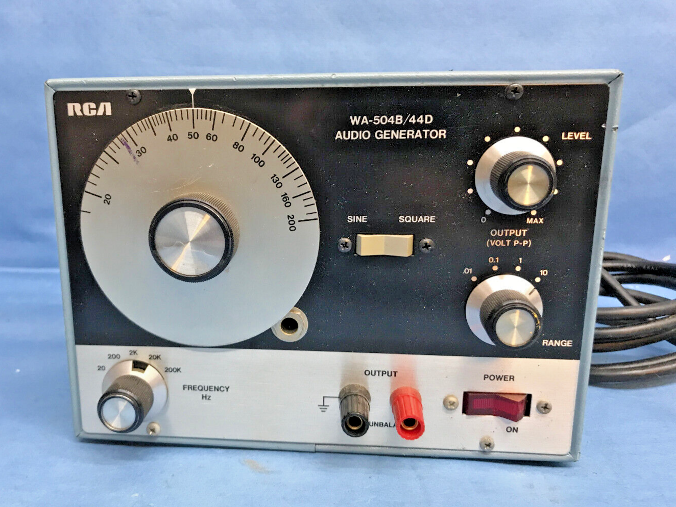 RCA WA-504B/44D Sine/Square Wave Audio Generator | eBay