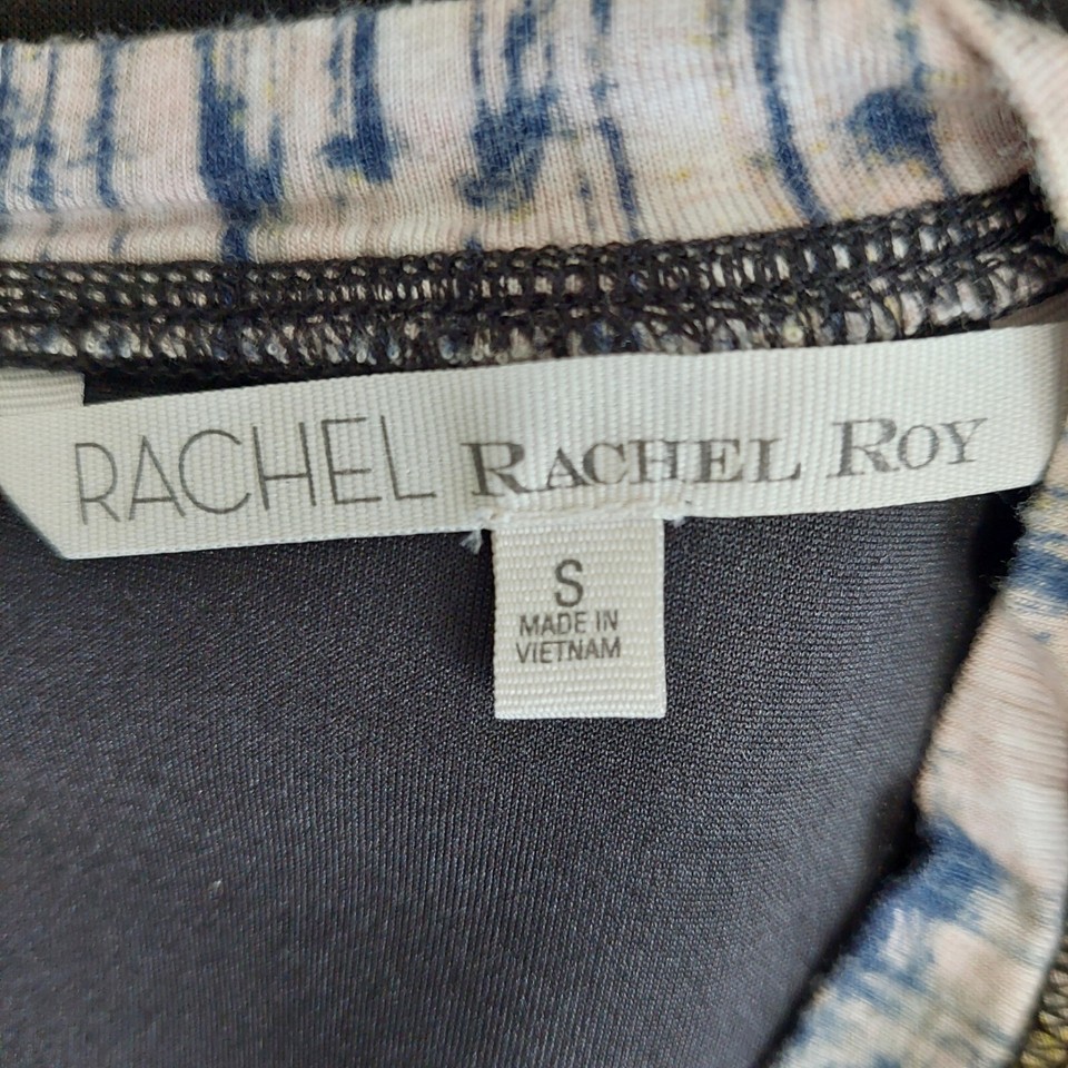 RACHEL Rachel Roy dress small multicolor sleeveless above knee crew ...