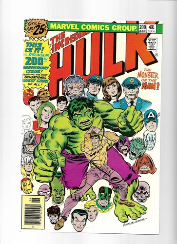 Incredible Hulk 200 NM Doc Sampson MODOK Capt America Silver Surfer ...