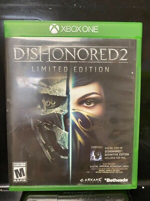 Dishonored 2: Limited Edition (Microsoft Xbox One, 2016) 93155170735| eBay