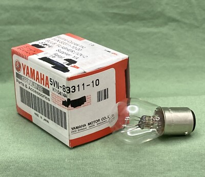NEW GENUINE YAMAHA 5VN-83311-10 Bulb, Flasher (12V - 21W) CLEAR | eBay