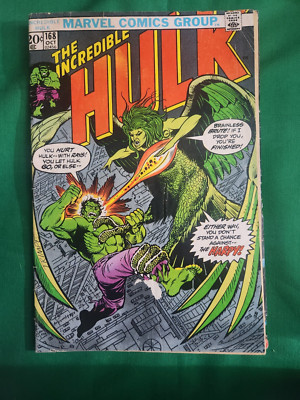 Incredible Hulk #168-Key! | eBay