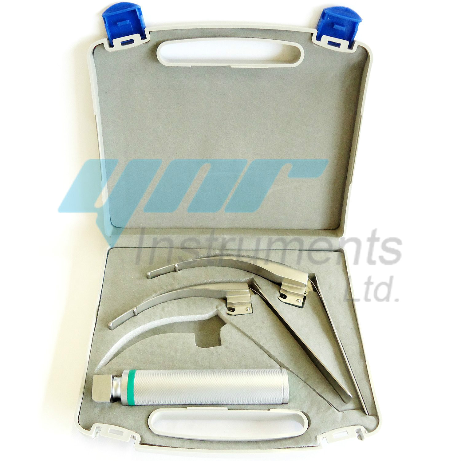 YNR MAC Macintosh LED Laryngoscope Flexible Tip Blade 3 & 4 Fiber Optic ...