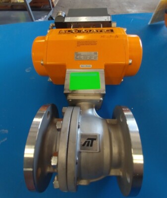 Triac 3" 150# SS Ball Valve/Actuator/Positioner - New Surplus | eBay