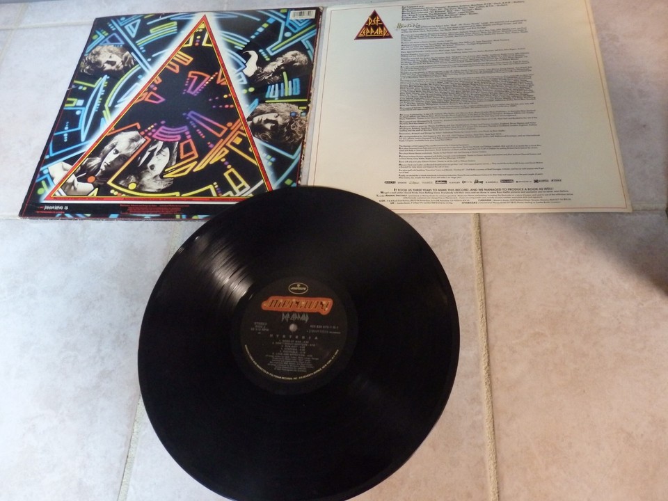 Def Leppard Vinyl Record LP Early Press | eBay