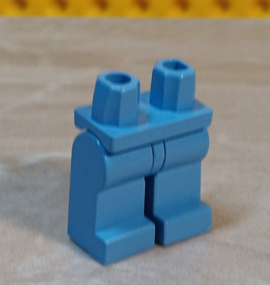 LEGO Agents Legs Body Part Solid Color LIGHT BLUE Hips Police Uniform ...