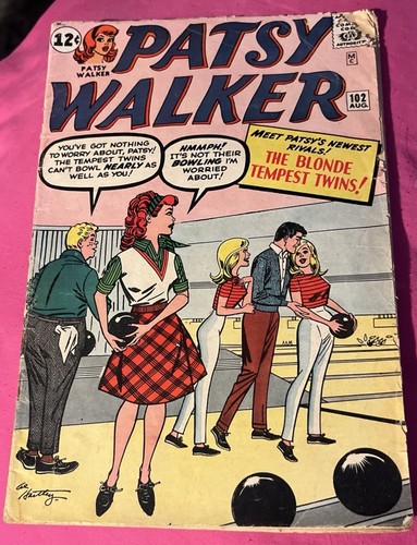 Patsy Walker #102 Al Hartley / Lower Grade - Marvel Comics 1962 | eBay