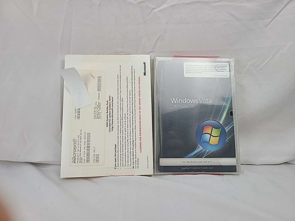 Microsoft Windows Vista Premium 64-bit Disc DSP OEI DVD 12/2007 | eBay