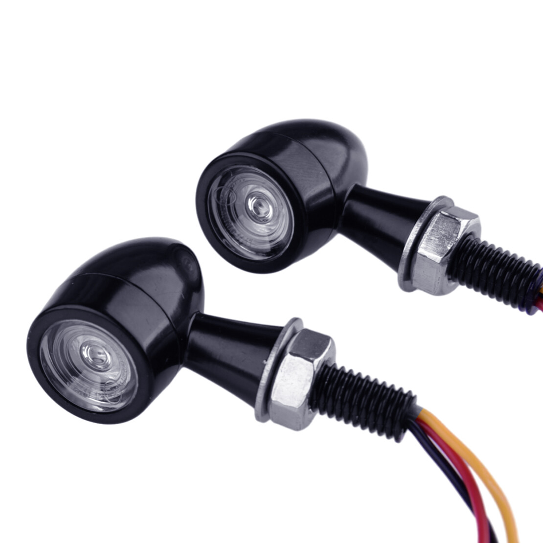 2X Motorcycle Mini Turn Signal LED Brake Blinker Indicator Light ...