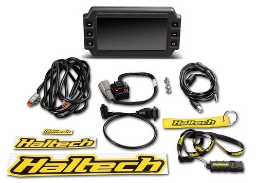 Haltech IC-7 Digital 7" Dash Kit w/ ECU Connection & Extension Cable HT ...