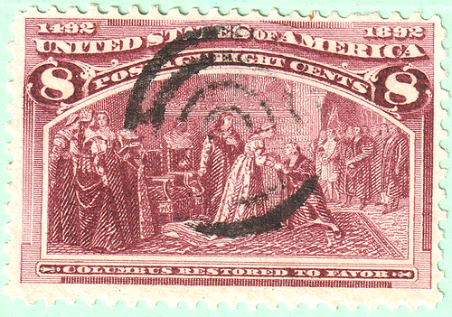 jis36 US STAMP SC# 236 8c 1893 USED FVF CV$10.00 866 | eBay