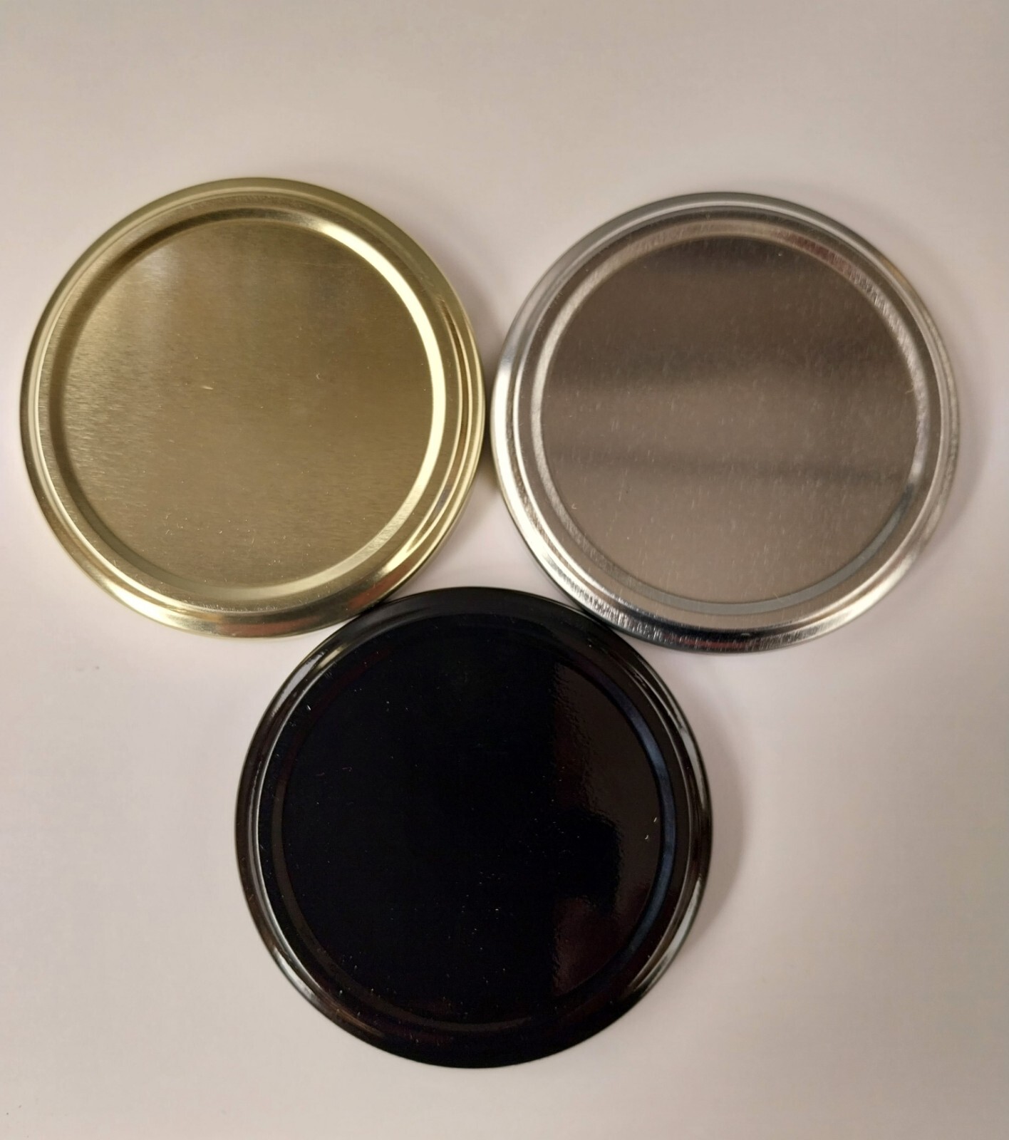 Jam Jar Lids Sample Pack of All Standard Sizes | eBay UK