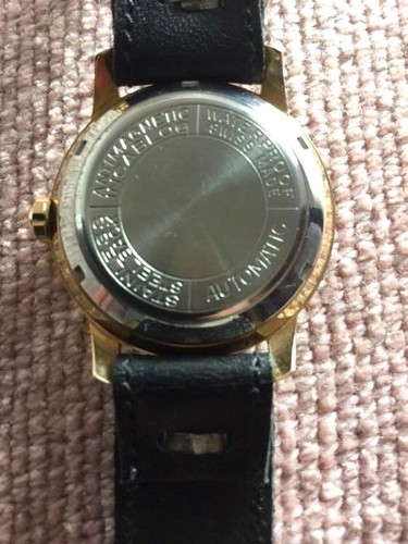 Onsa Wristwatch Super Automatic 30 jewel (rubis) 10 Mikon Gold Plated ...