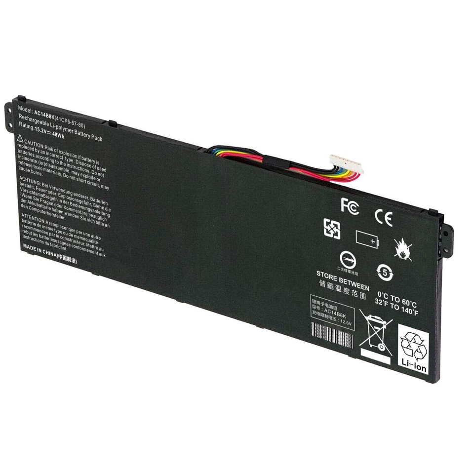 AC14B8K Battery for Acer Aspire ES1-511 ES1-512 V3-371 V3-111 E5-771G ...