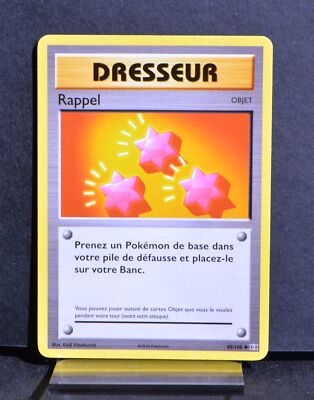 carte Pokémon 85/108 Rappel XY - Évolutions NEUF FR | eBay