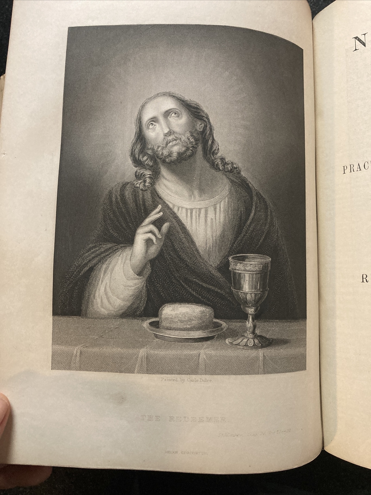 1830s Fletcher devotional family bible vol 2 (60)etchings art gold ...