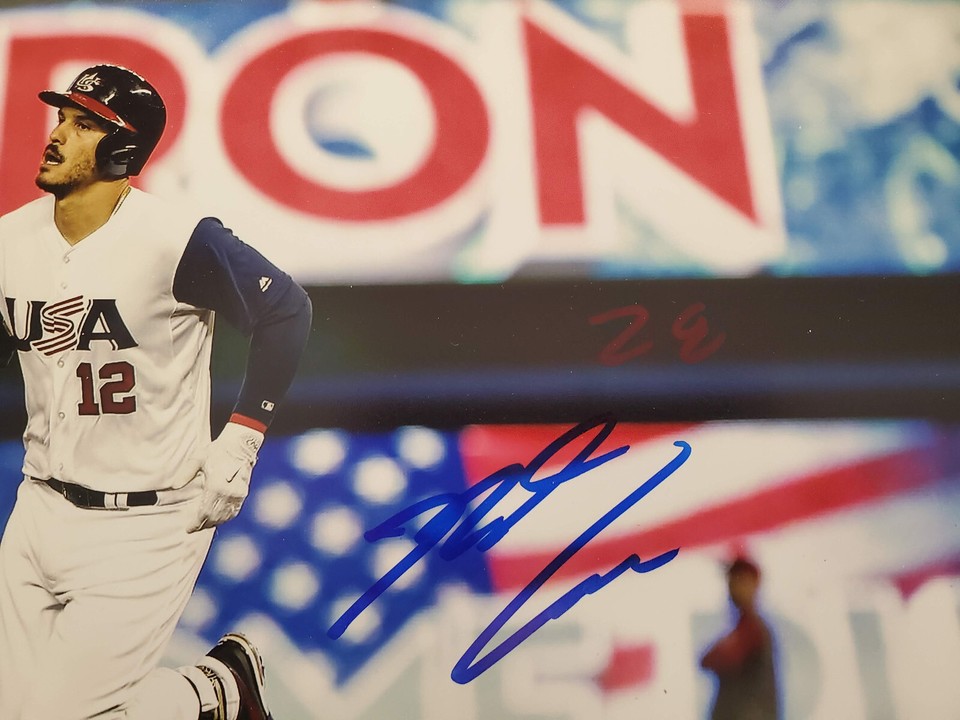 Nolan Arenado Autograph 8x10 Photo Signed PSA COA MLB Baseball Rockies ...