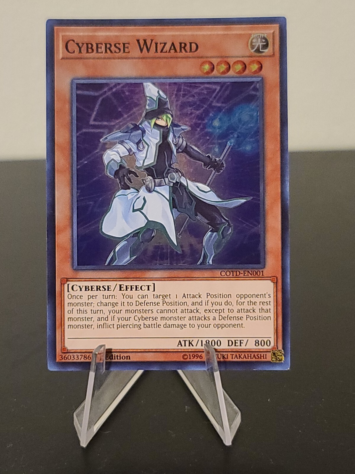 Yugioh Cyberse Wizard COTD-EN001 1st Edition Super Rare | eBay