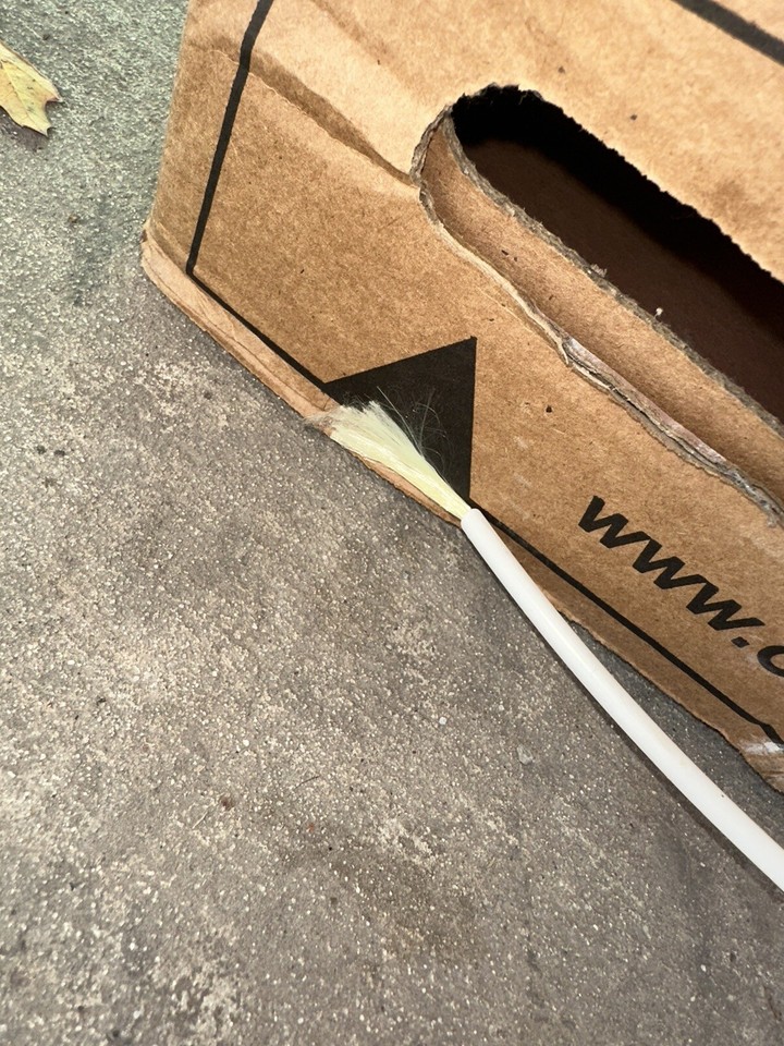 1500’ Fiber optic cable Reel Furukawa Dielectric Ez-bend White Indoor ...