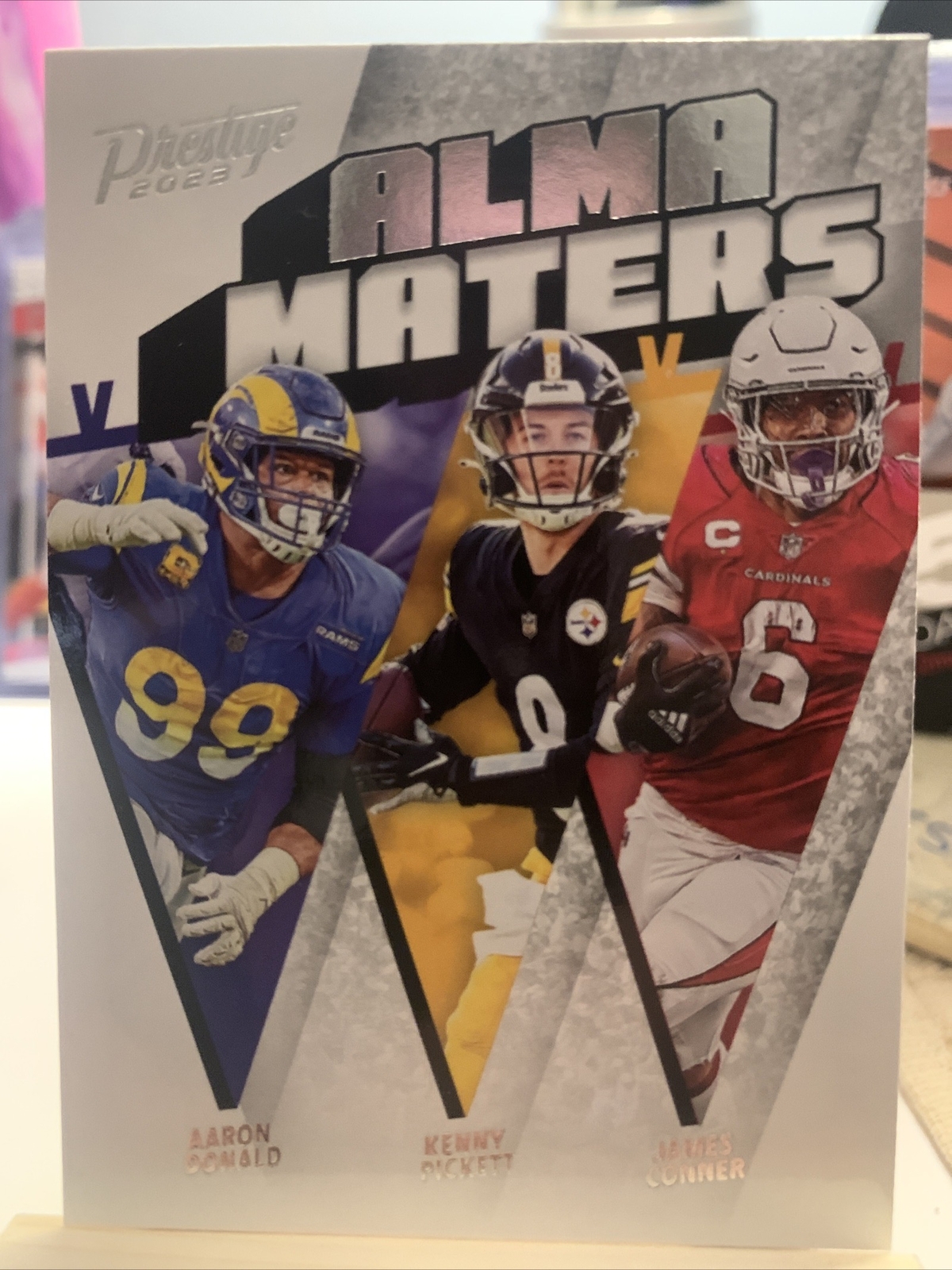 2023 Panini Prestige #AM-7 Donald, Pickett, Conner Alma Maters Xtra ...