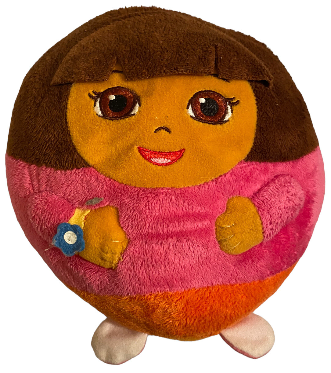 Ty Nickelodeon Beanie Ballz 8'' Plush Dora The Explorer Medium Ball for ...