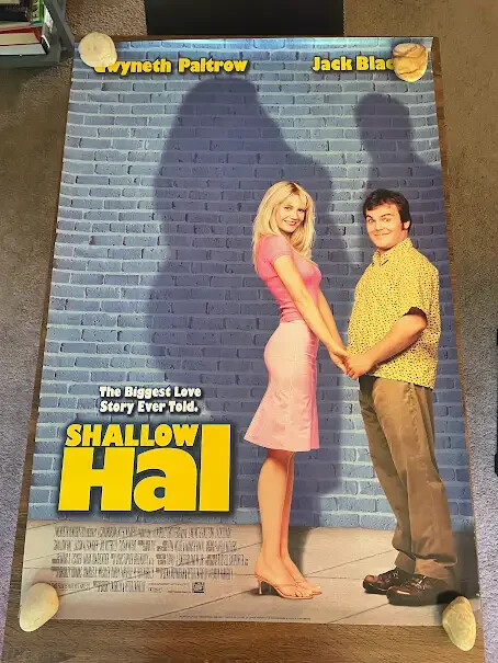 Shallow Hal Original Theatrical One Sheet Movie Poster | eBay