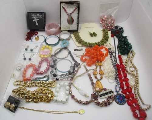Costume Jewelry Lot, QVC, Napier, Solar Magic, Sophia & Kate, Etc | eBay