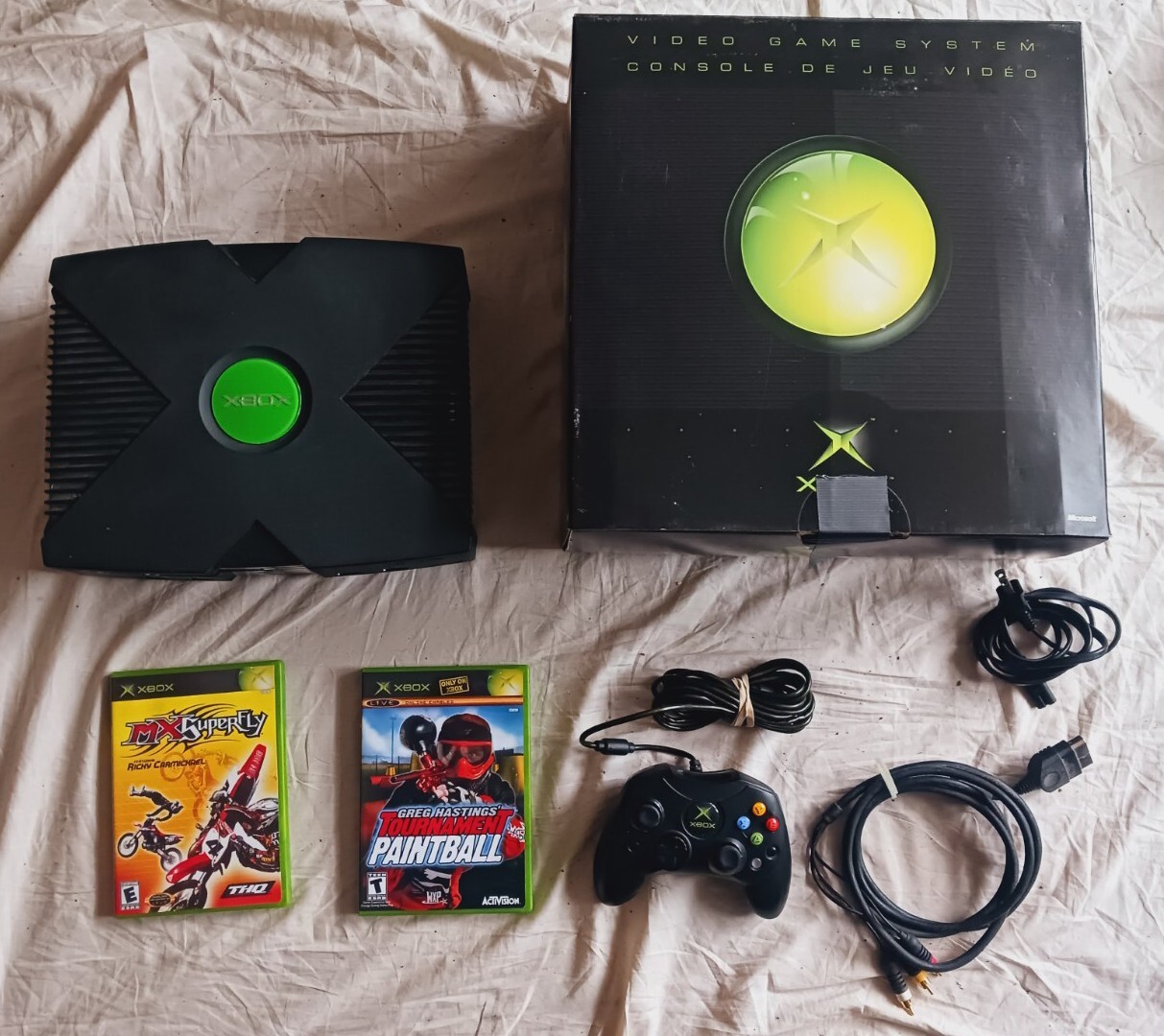 Microsoft Xbox Original System Black Console plandetransformacion ...