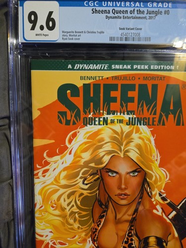 Sheena: Queen of the Jungle #0 / Sook Variant / CGC 9.6 | eBay
