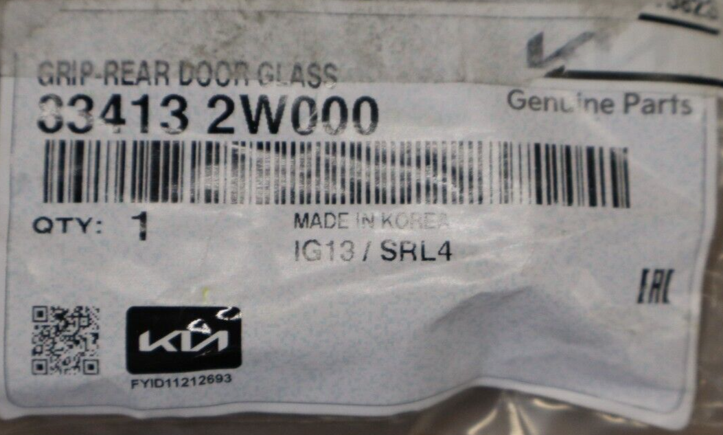 NEW OEM 2016-2023 HYUNDAI ELANTRA REAR DOOR GLASS GRIP 83413 2W000 | eBay