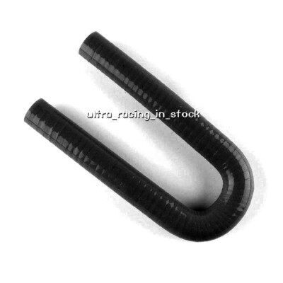 ID 3/4" 19mm Elbow Couple Silicone 180 Degree U-Bend Coolant Hose 4-Ply ...