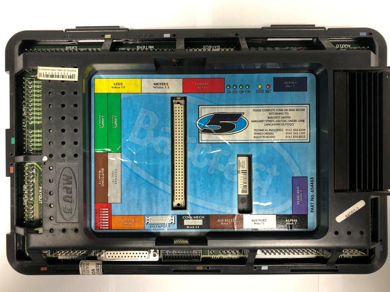 Barcrest Standard MPU5 Dark Green Small RAM | eBay