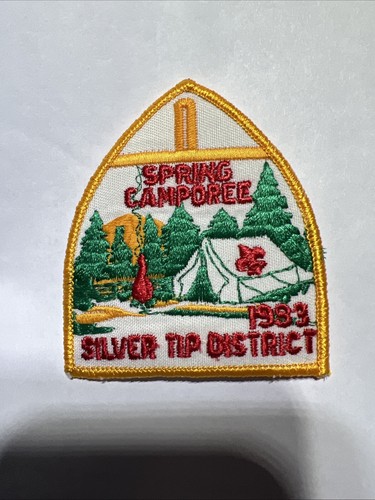 1983 Silver Tip District Spring Camporee patch. 1A1 | eBay