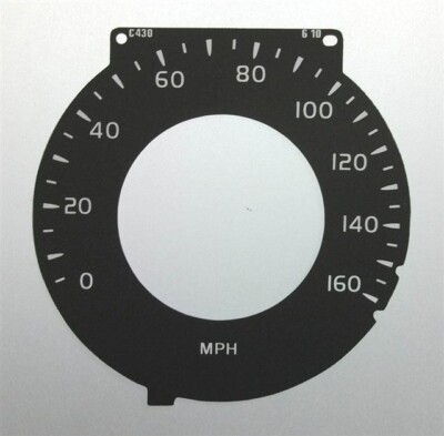 Lockwood Speedo Conversion Dial KMH to MPH Fits: Volvo S40, S60, XC70 ...