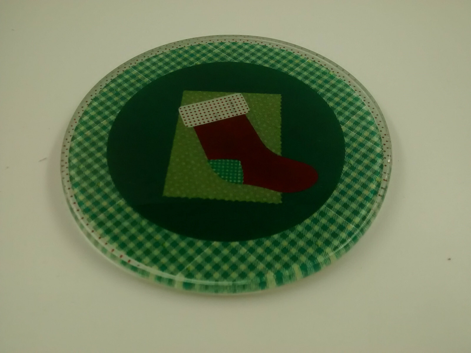 Oneida Christmas Goodies Set of 4 Glass Coasters Zulauf Designs 2011 ...