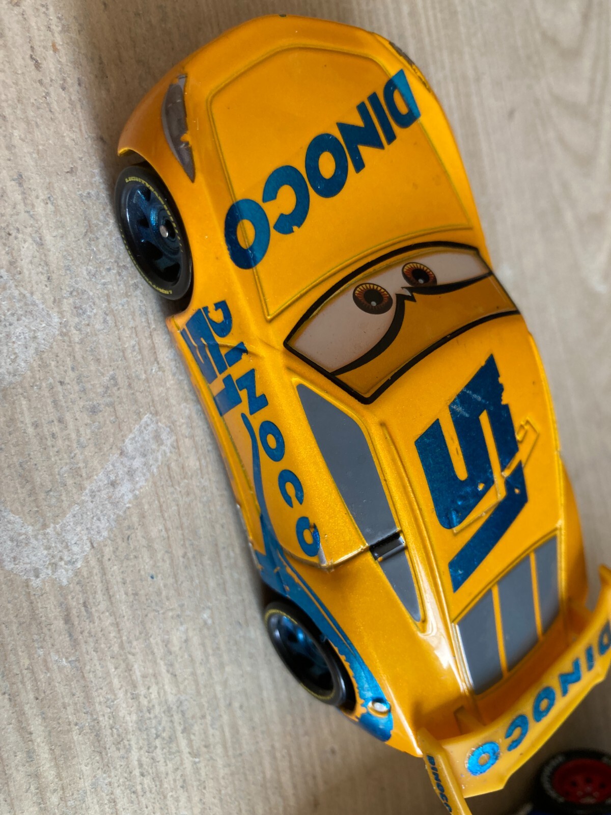 3 Set Disney Pixar Dinoco 51 Fabulous Lightning McQueen Trunk Fresh 34 ...