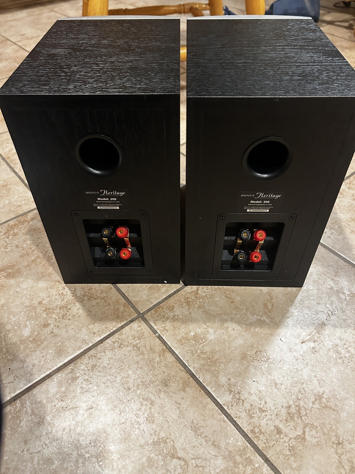 vintage advent heritage speakers model 200H audiovox loudspeakers new ...