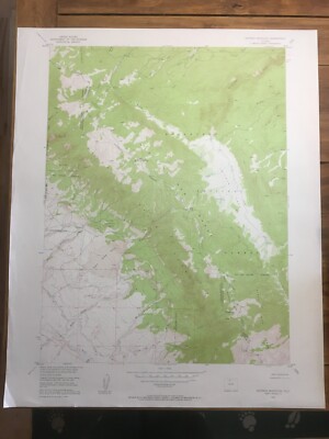 Shipman Mountain Quadrangle Colorado 1955 Vintage Topographic USGS Map ...