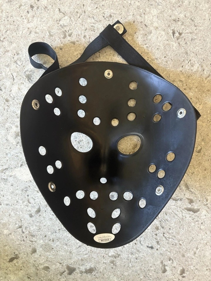 Ari Lehman Friday The 13th "Jason 1" Signed Black Jason Mask JSA COA | eBay
