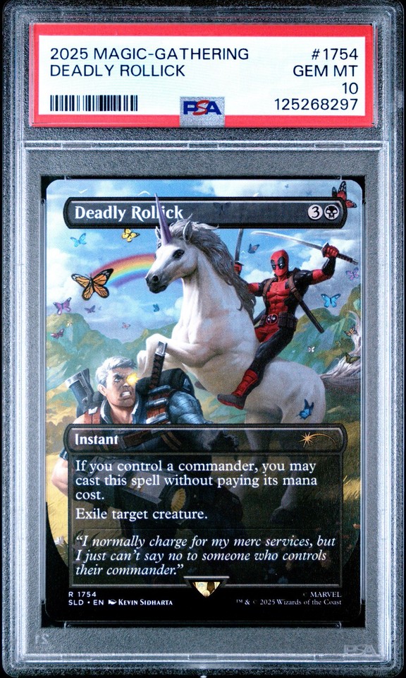 2025 MTG Secret Lair DEADPOOL Complete Set All PSA 10 5 Cards | eBay