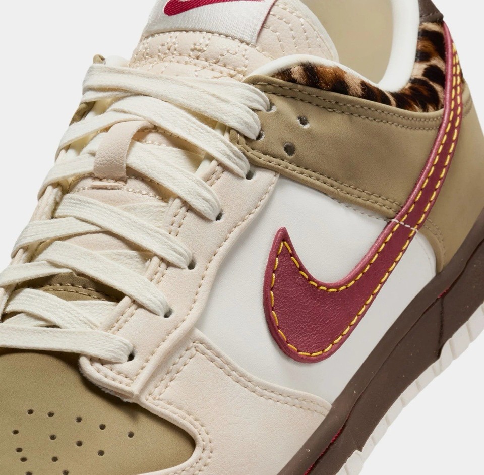 Nike Dunk Low Khaki Leopard Sneaker Womens & Gradeschool Brand New Fast ...